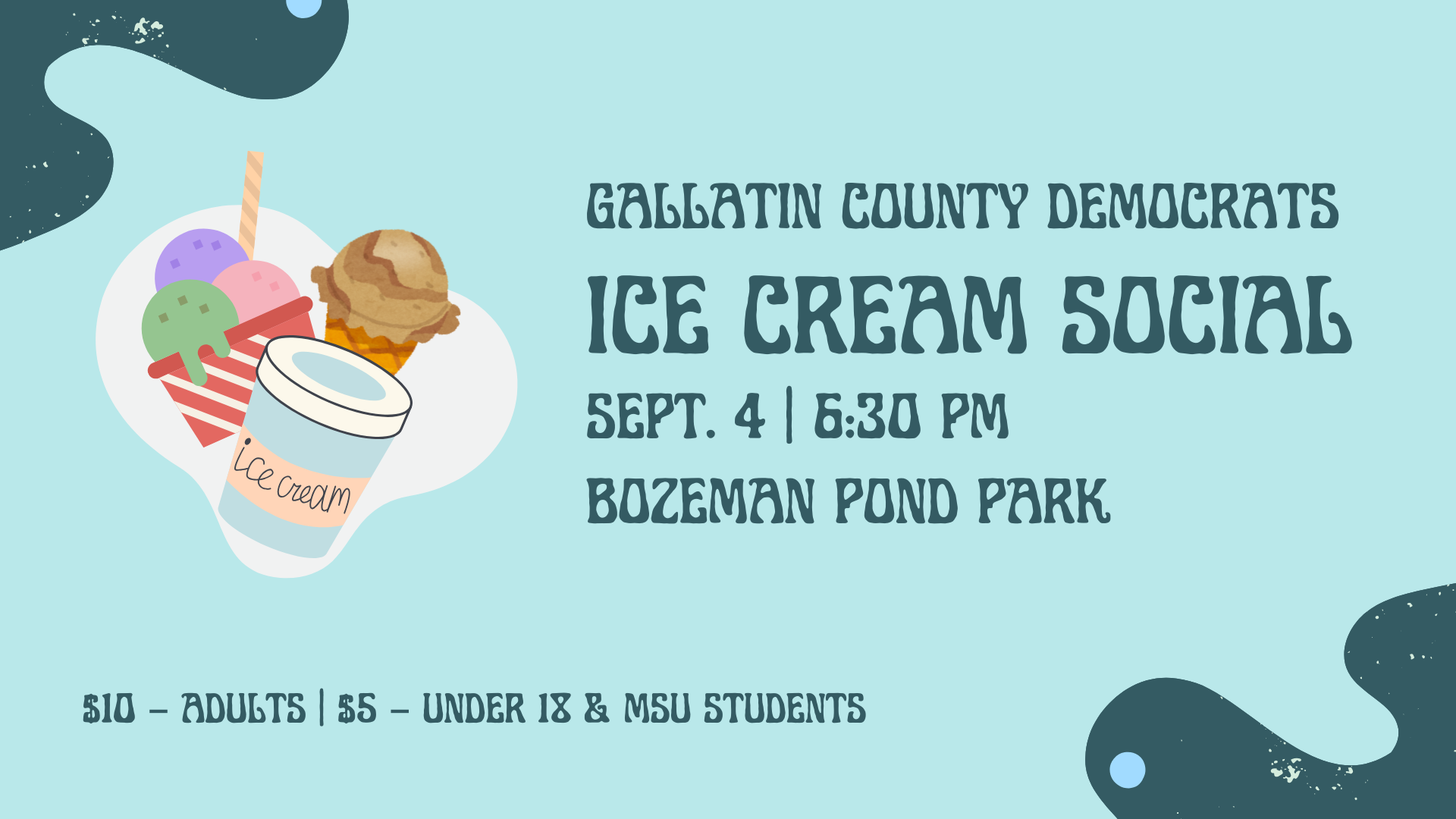 Gallatin Democrats Ice Cream Social - Gallatin County Democrats